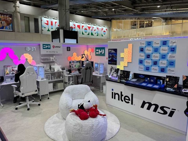 JR品川駅に「カスタムPCショールーム 2023」が出現！MSIのPCパーツとインテルCPU、ニトリのゲーミング家具が提案するスタイリッシュな ...